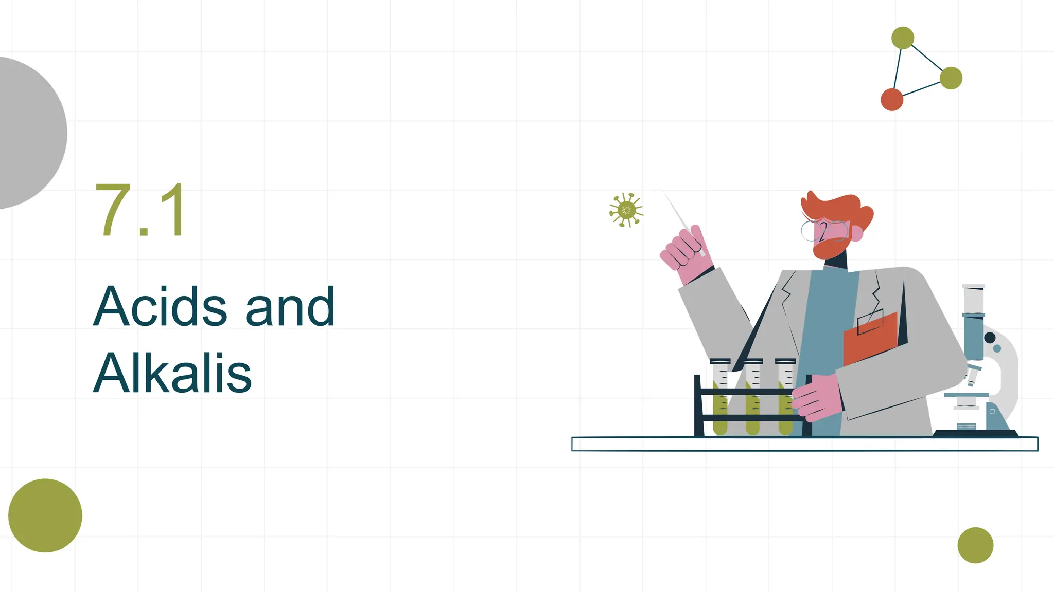 Material changes, Acids, AlKali, neutralization reaction | PPTX ...