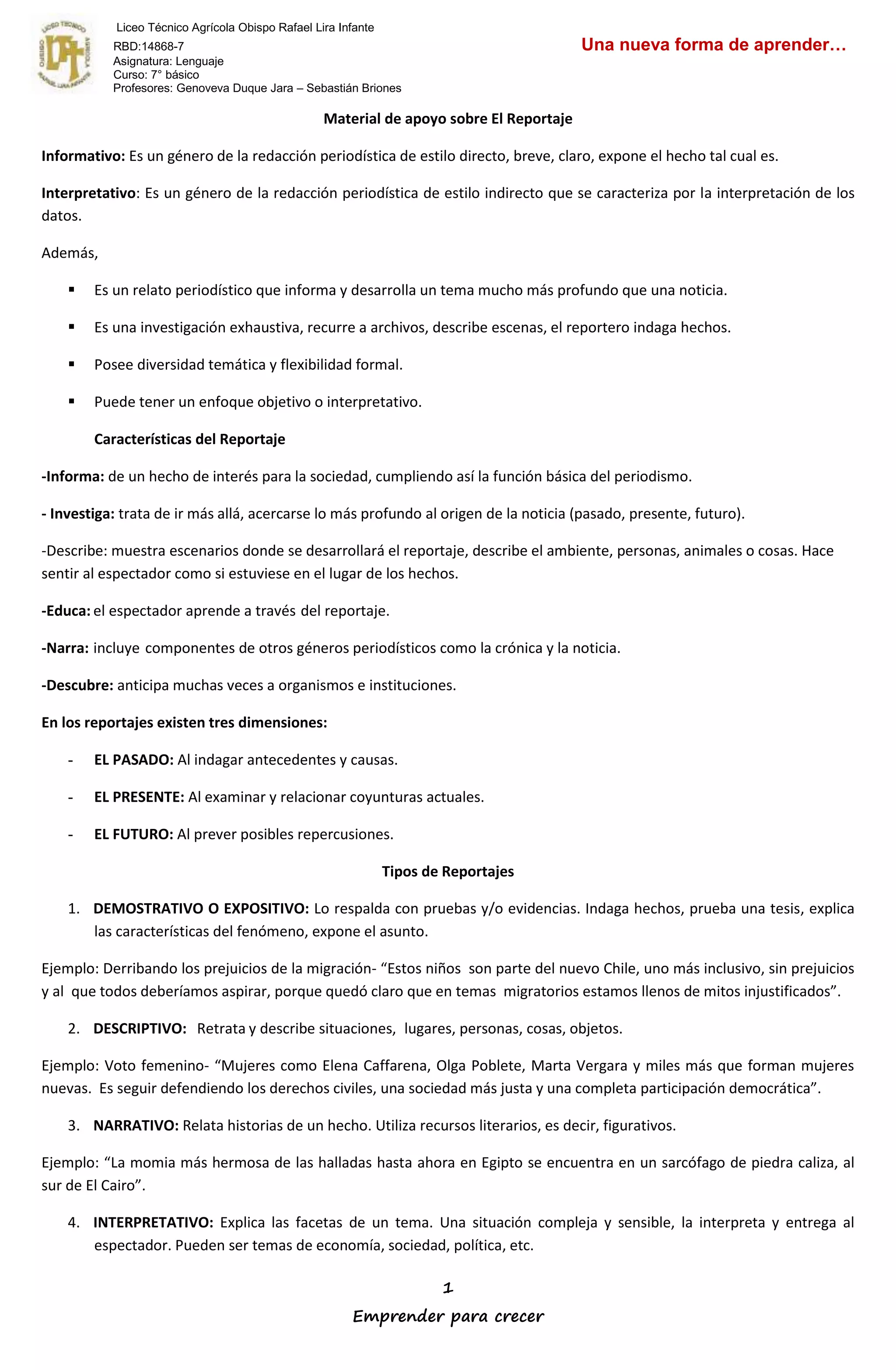 Material complementario Reportaje.doc