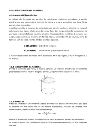 Material construção madeira unicamp | PDF