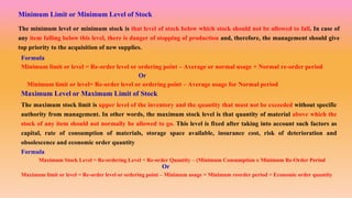 Material control methods | PPTX