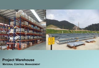 Material control in projects | PDF