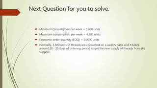 Material control ppt | PPT