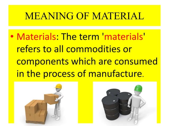 Material costing | PPTX