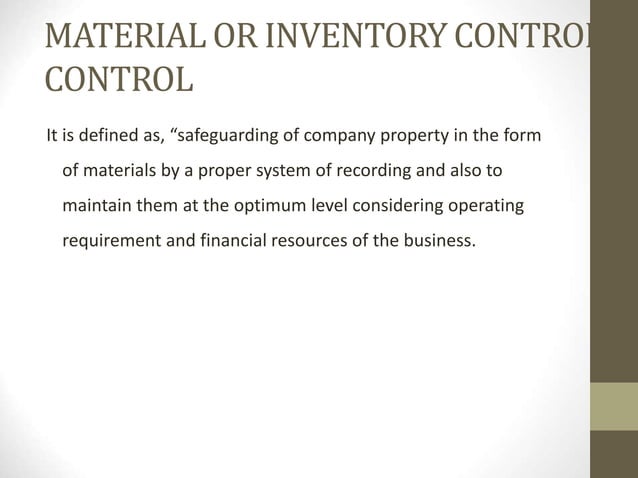 Material costing.ppt | Free Download