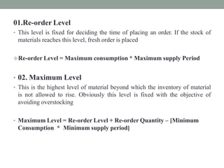 MATERIAL COSTING.pptx | Logistics | Business