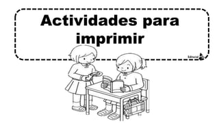 Material de apoyo para primero de primaria | PDF