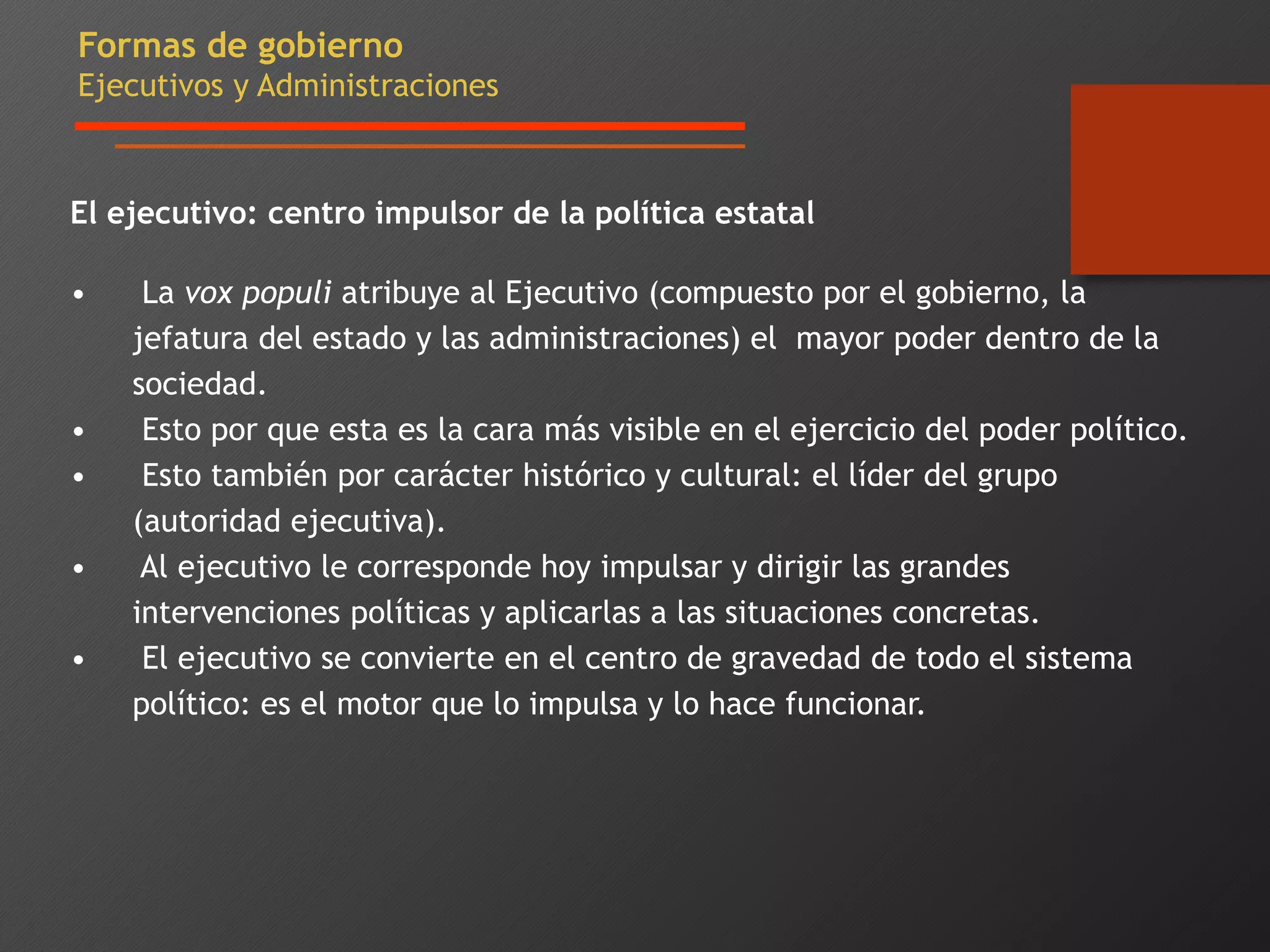 Administración Pública: Sistemas políticos y de gobierno | PPTX