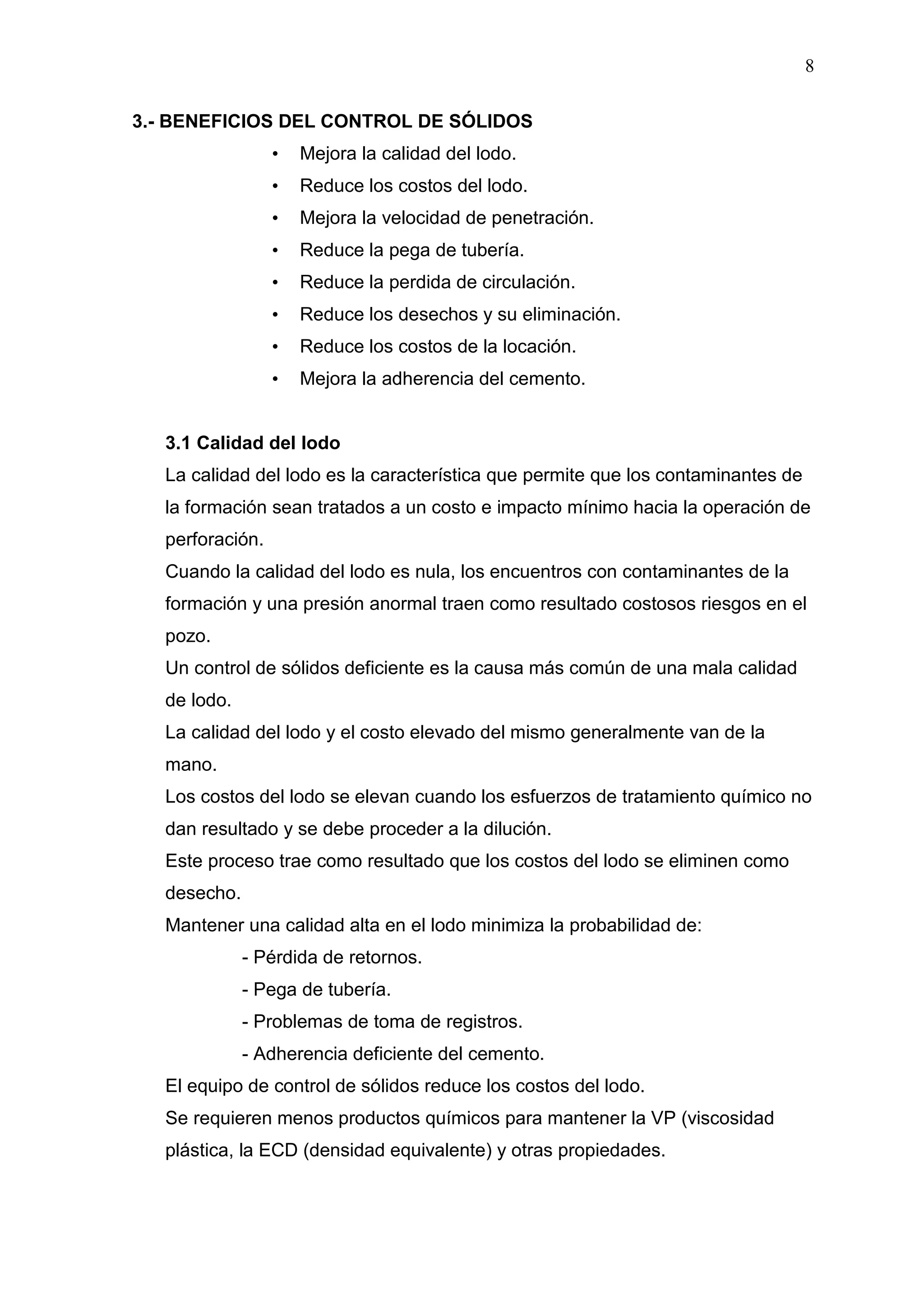 Material de control de solido leer | PDF