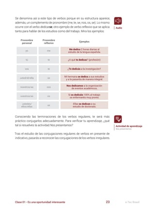 Material de los verbos | PDF
