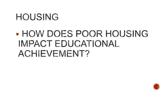 Material deprivation theory of education | PPTX