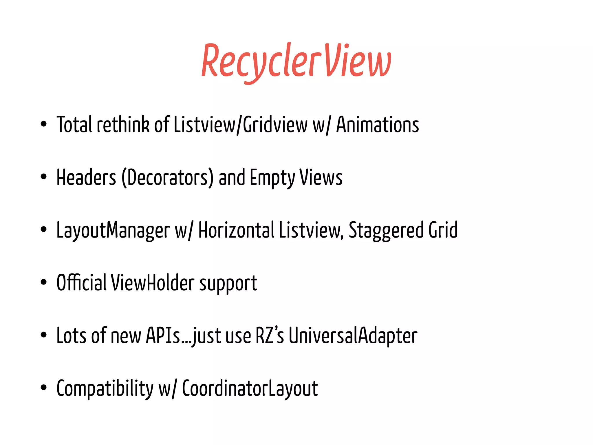 Android Material Design APIs/Tips | PDF