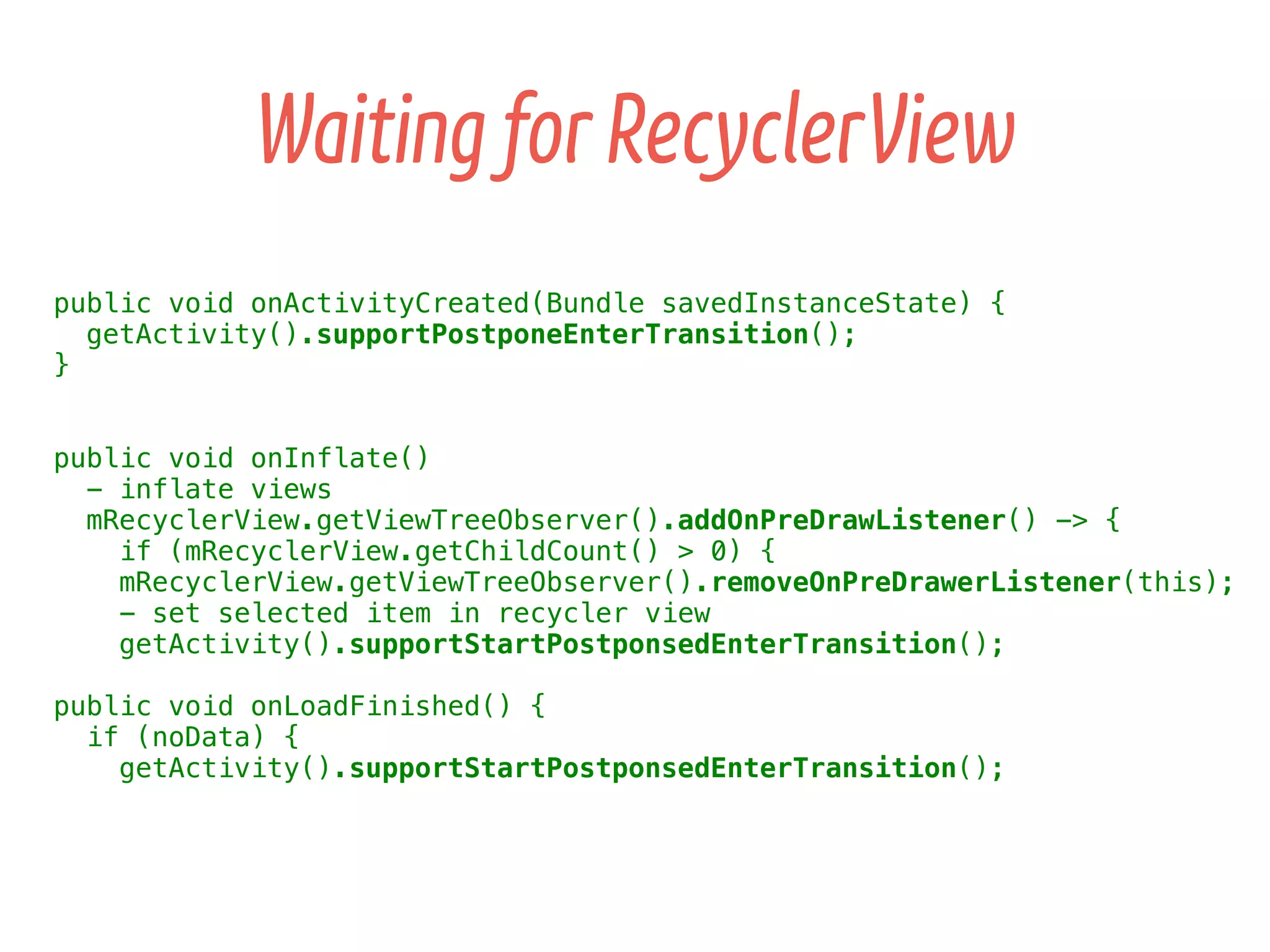 Android Material Design APIs/Tips | PDF