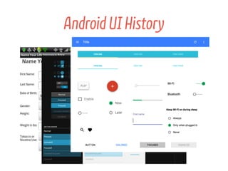 Android Material Design APIs/Tips | PPT