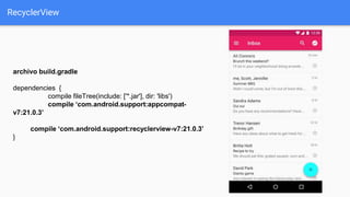 Material Design Android - Rodrigo Garcete | PPT