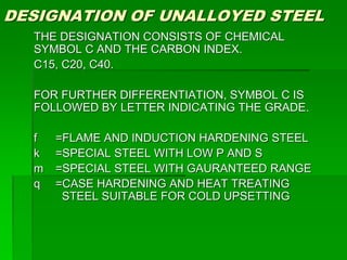 MATERIAL DESIGNATION SYSTEM.ppt