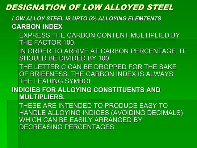 MATERIAL DESIGNATION SYSTEM.ppt | Chemistry | Science