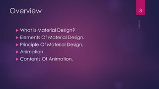 Material design full topics_animation | PPT