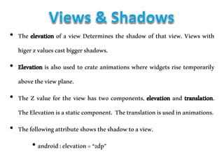 Material design in android L developer Preview | PPT