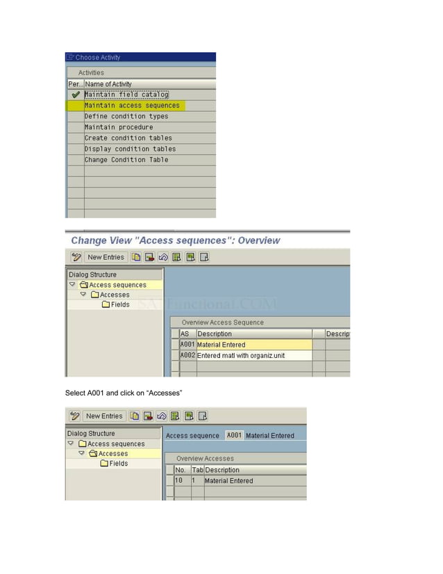 Material determination | DOC