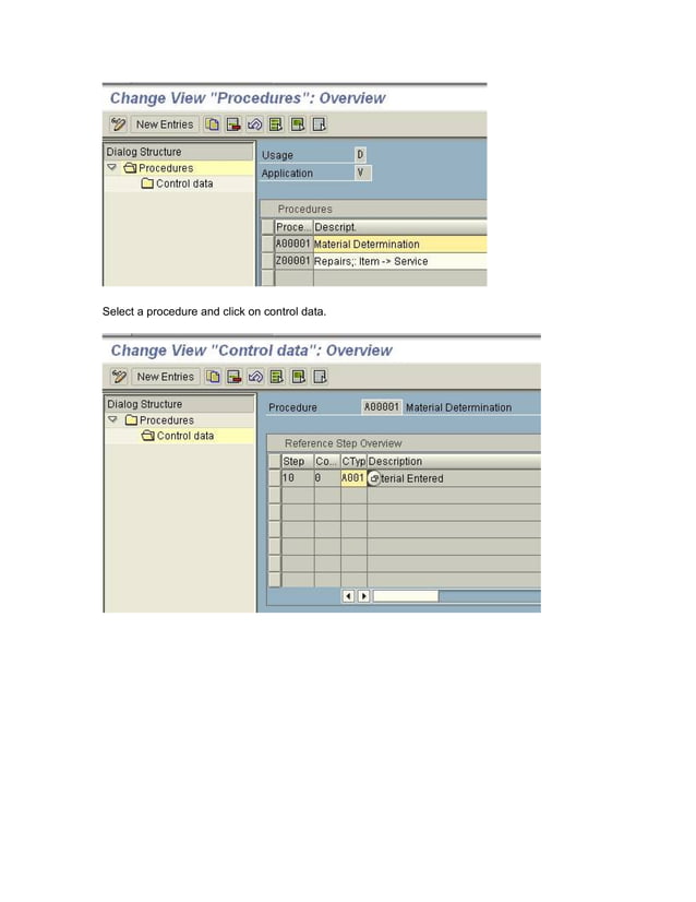 Material determination | DOC