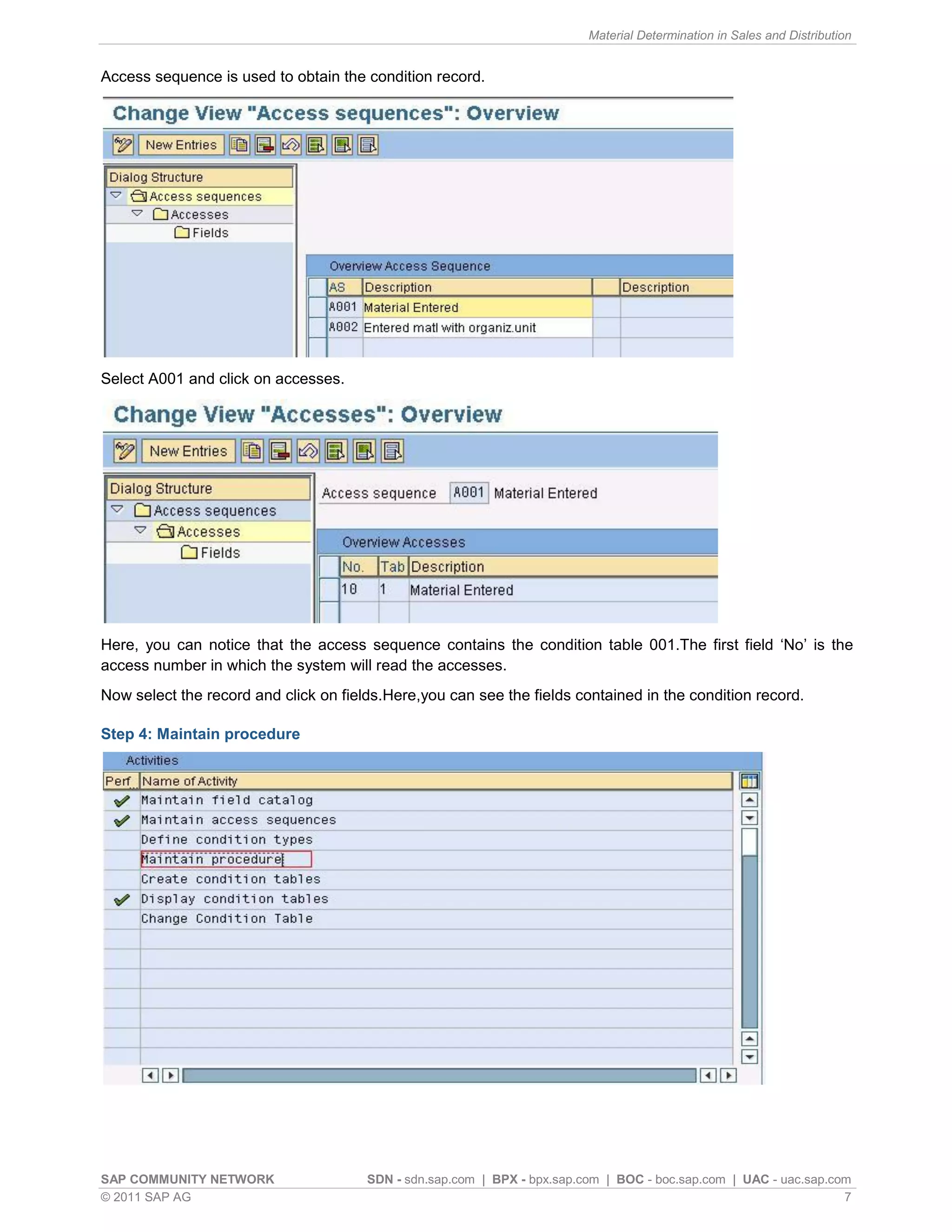 Material determination in sales and distribution | PDF