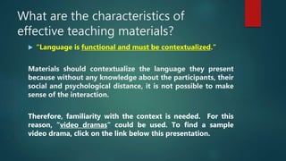 Material development | PPTX