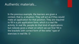 Material development | PPTX