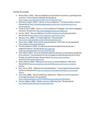 Cuadro comparativo (material didactico:recurso didactico:medio ...