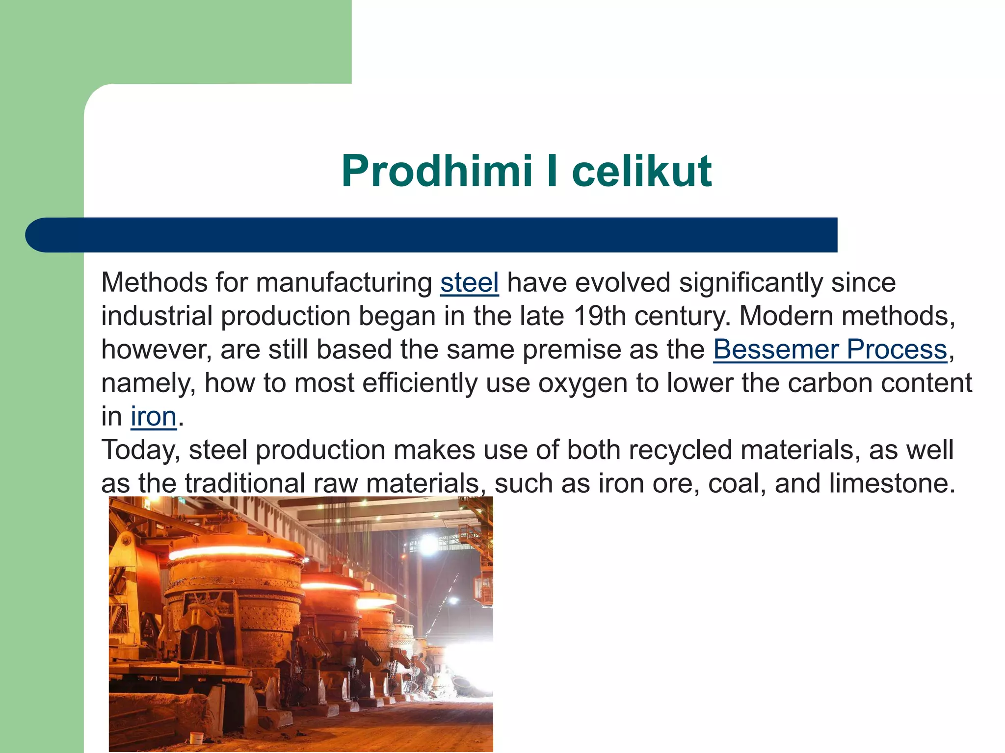 Materiale ndertimore ii çeliku | PDF