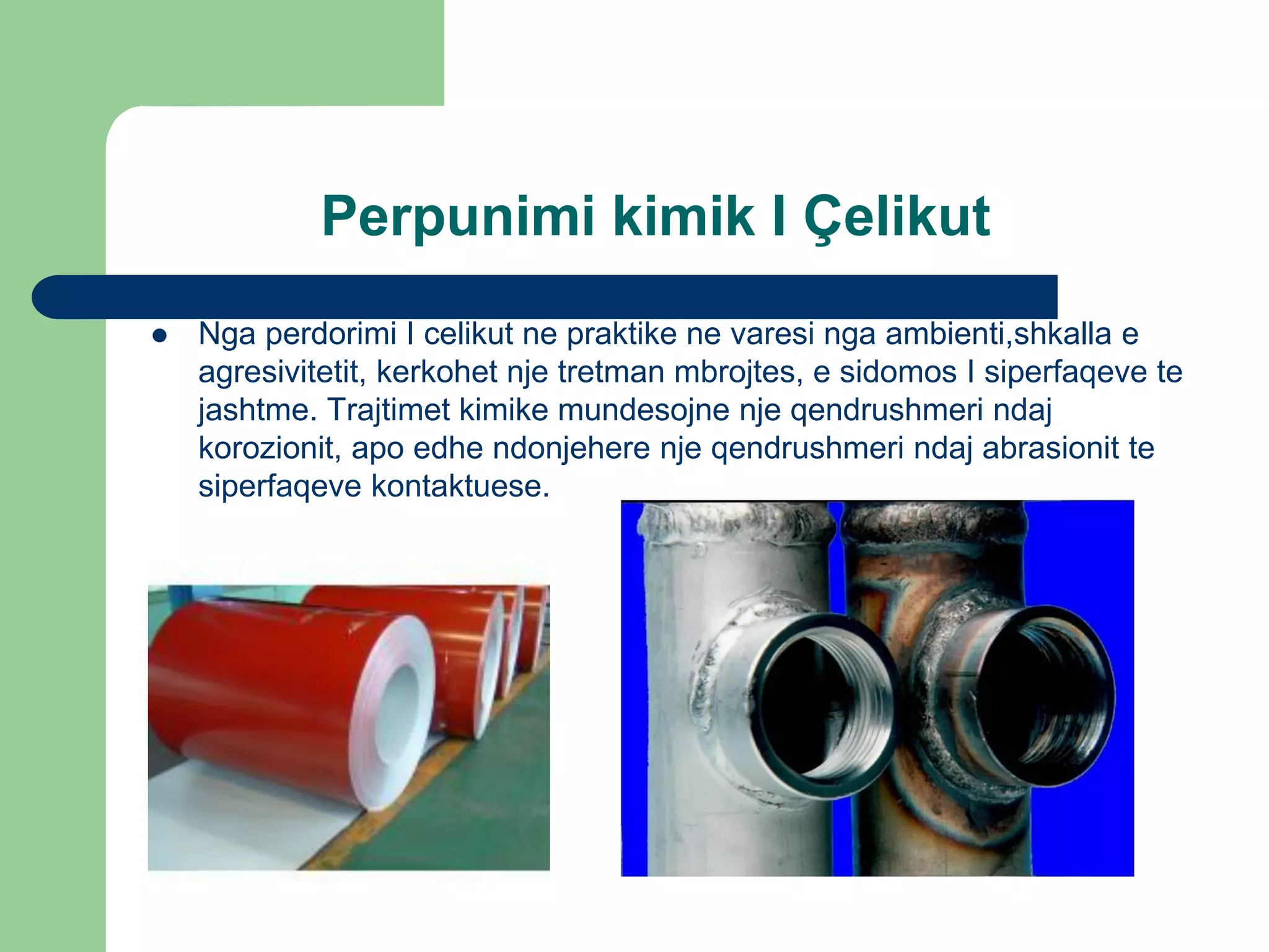 Materiale ndertimore ii çeliku | PPT