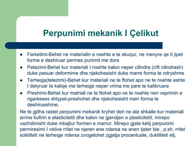 Materiale ndertimore ii çeliku | PDF