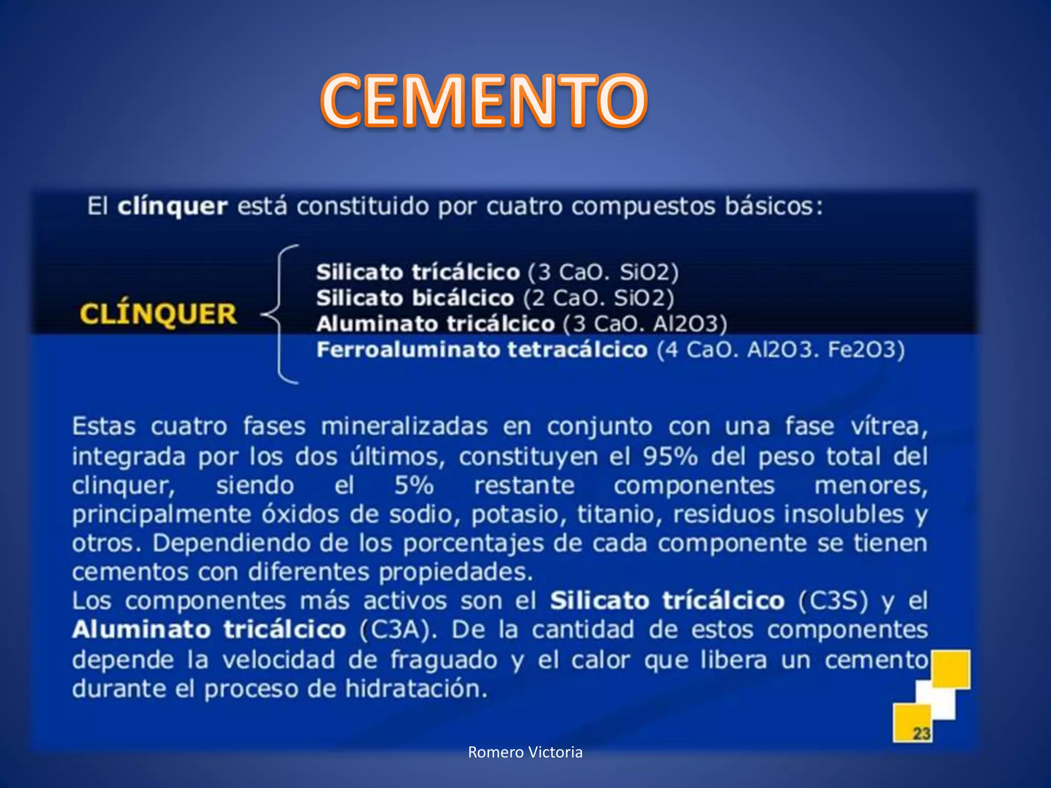 Materiales aglomerantes | PPTX