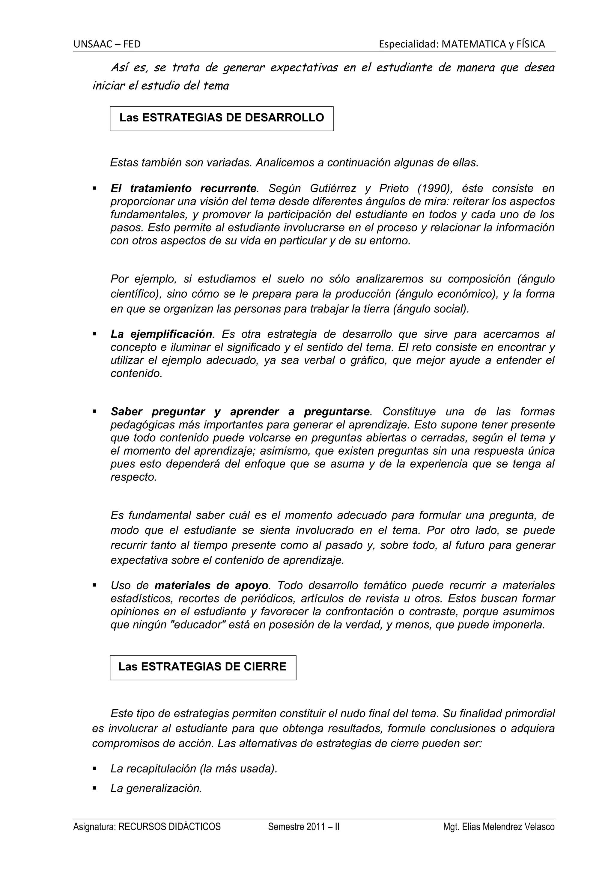 Materiales autoinstructivos | PDF