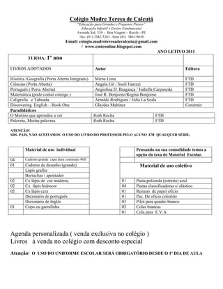 Material escolar | PDF