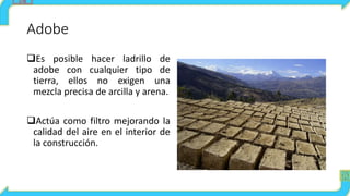 Materiales de construcción alternativa | PPTX
