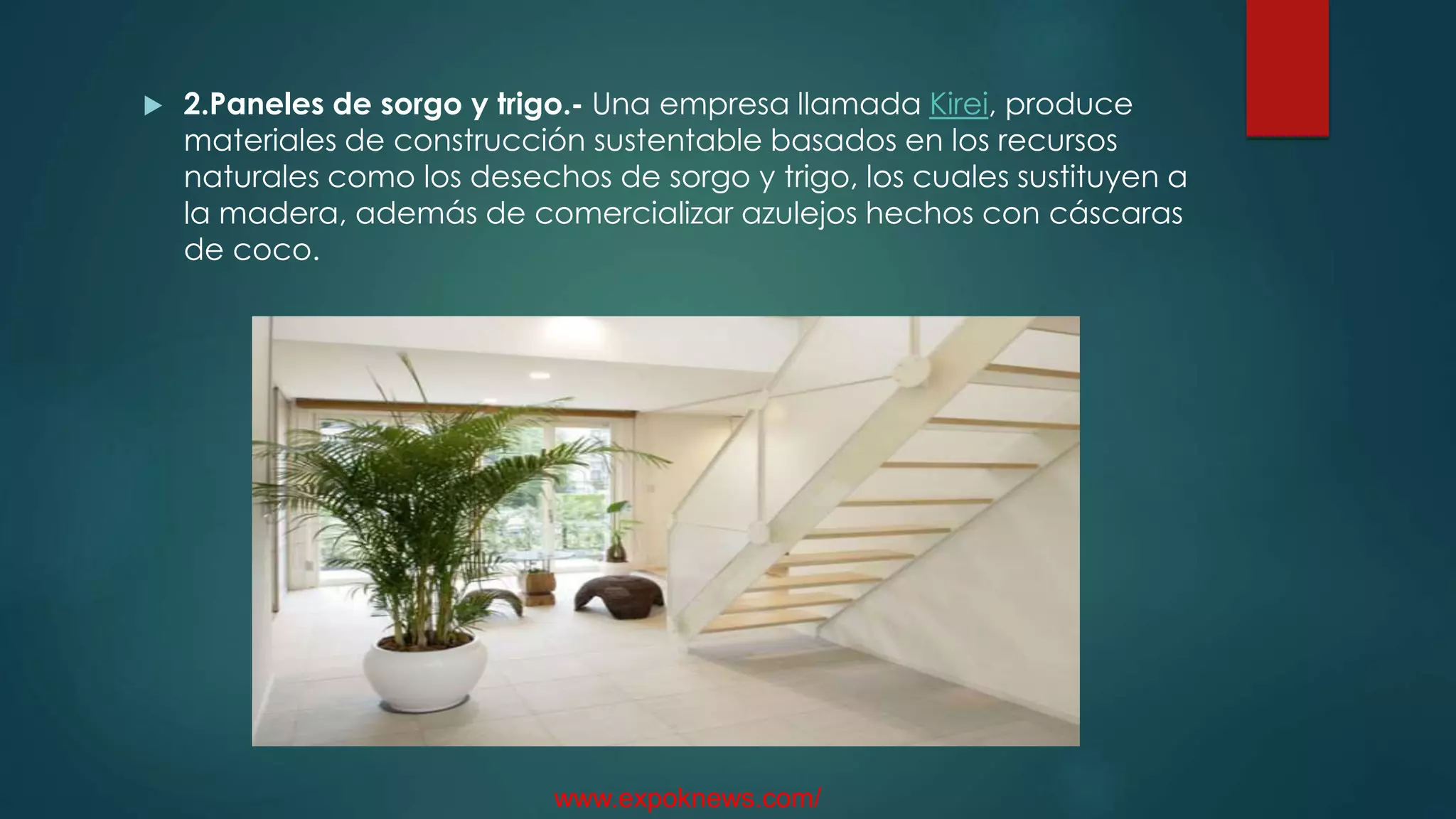 Materiales para edificios sustentables | PPTX