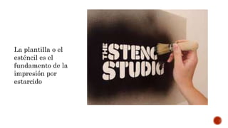Materiales para estarcido | PPTX