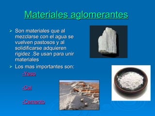 Materiales Para La ConstruccióN Presentacion | PPT