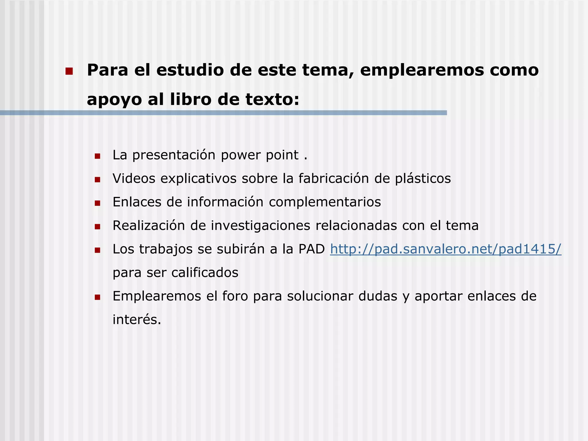 Materiales plasticos | PPTX | Commodities | Economy