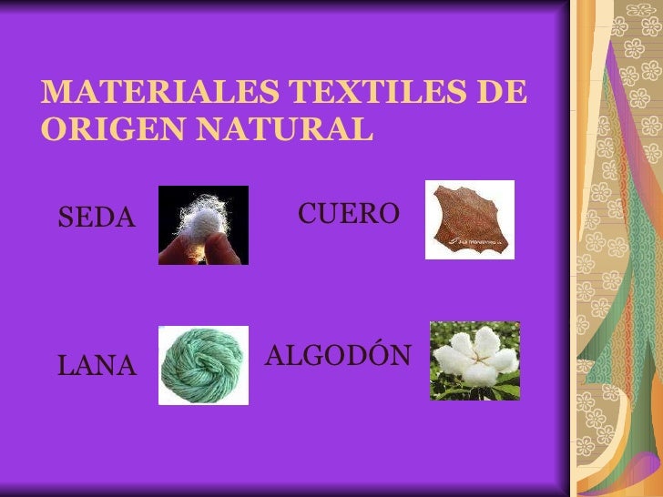 Materiales Textiles