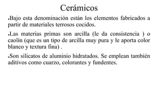 Materiales vítreos y cerámicos ( clase 2).pptx