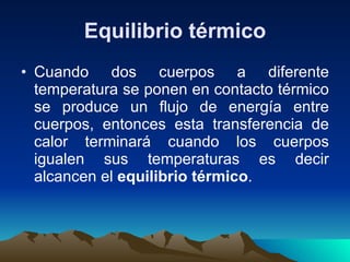 Materiales y calor | PPT