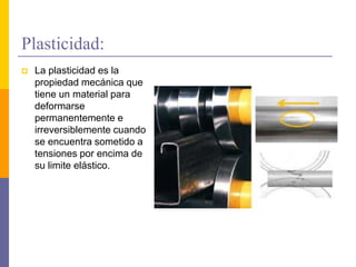 Materiales y deformaciones | PPTX