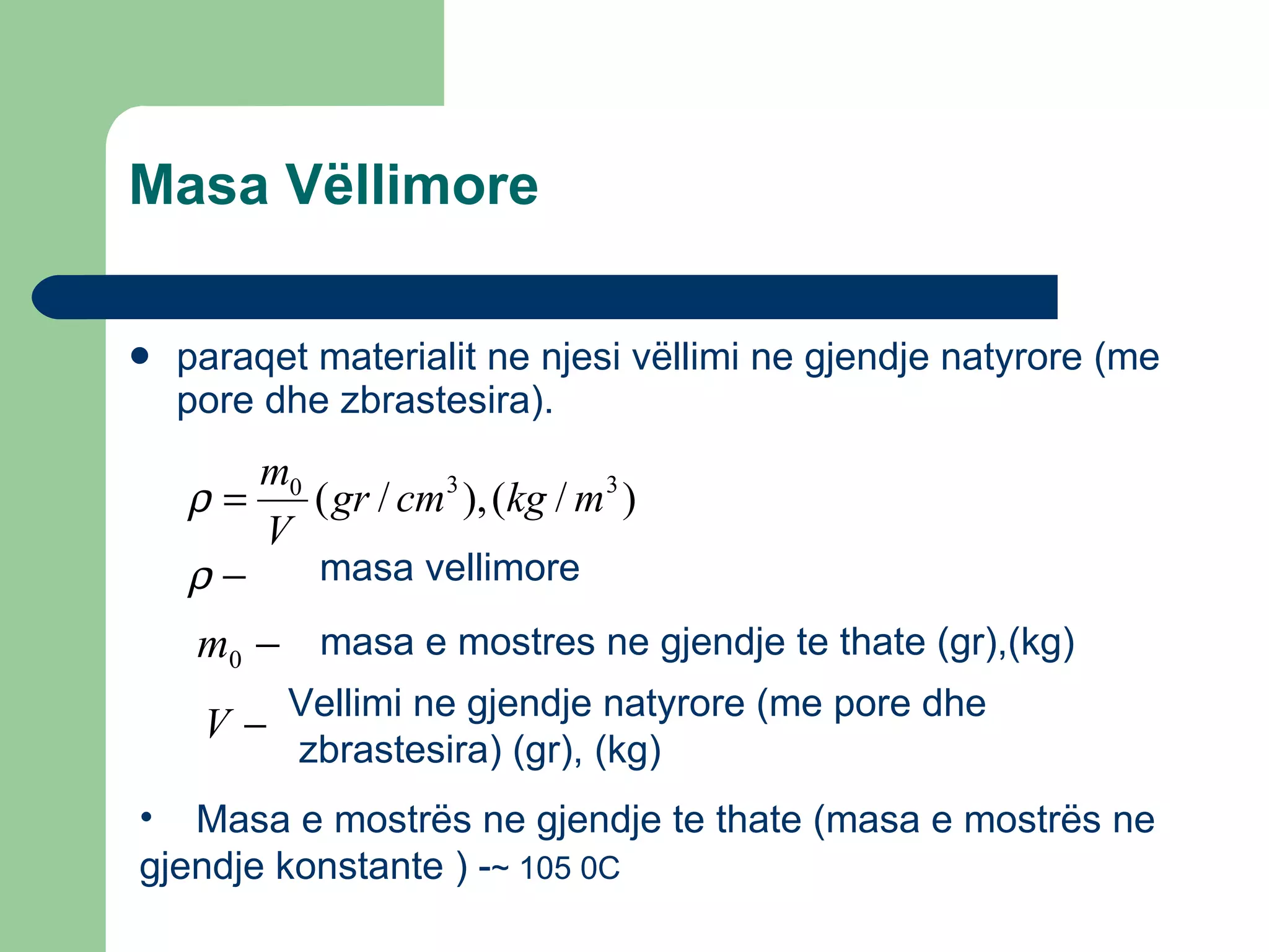 Materialet ndertimore I - Prezentim | PPT