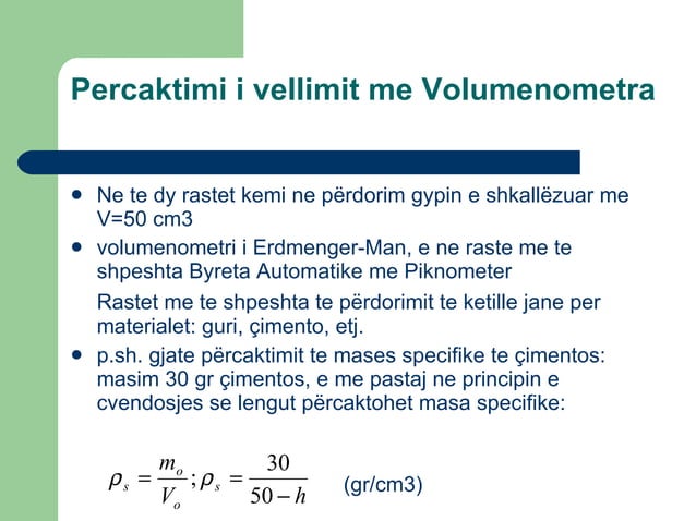 Materialet ndertimore I - Prezentim | PPT