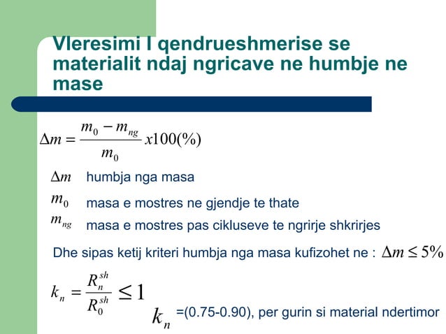 Materialet ndertimore I - Prezentim | PPT