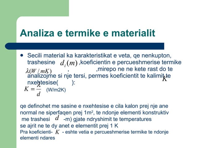 Materialet ndertimore I - Prezentim | PPT