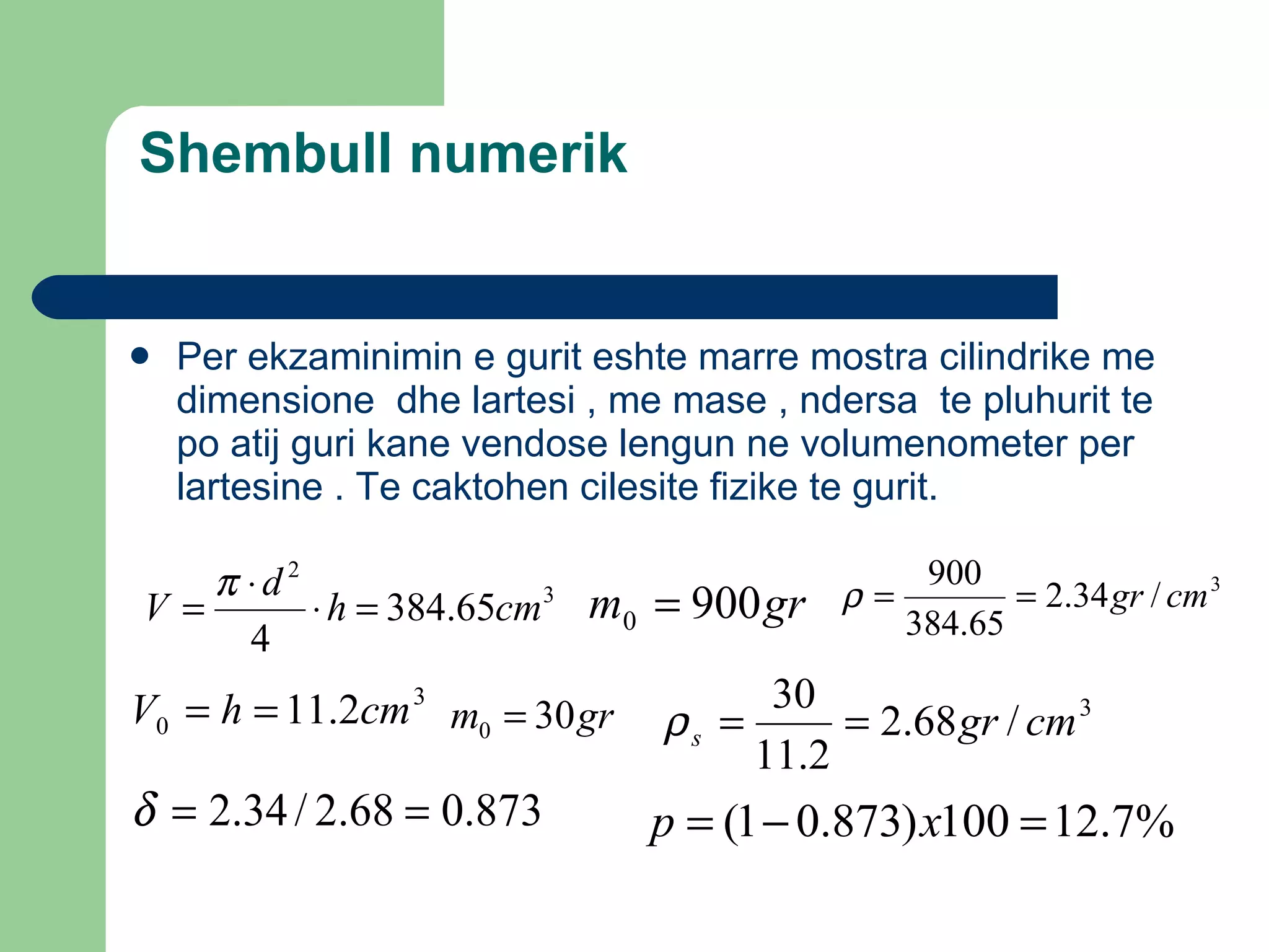 Materialet ndertimore I - prezentim 1 -vazhdim | PPT