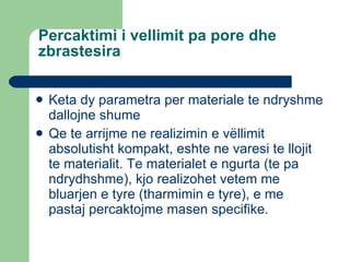 Materialet ndertimore I - prezentim 1 -vazhdim | PPT