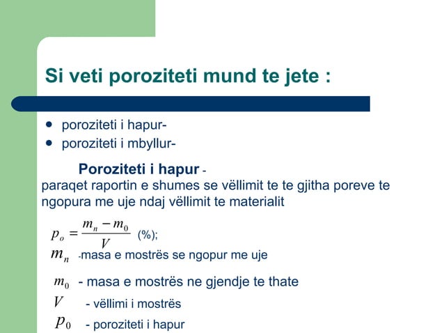 Materialet ndertimore I - prezentim 1 -vazhdim | PPT